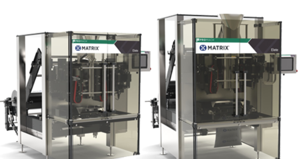 Vertical Form Fill Seal Machines - Elete DS-13 / DS-18 VFFS Machinery ...