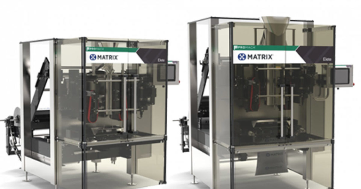 Vertical Form Fill Seal Machines - Elete DS-13 and the DS-18 | Matrix