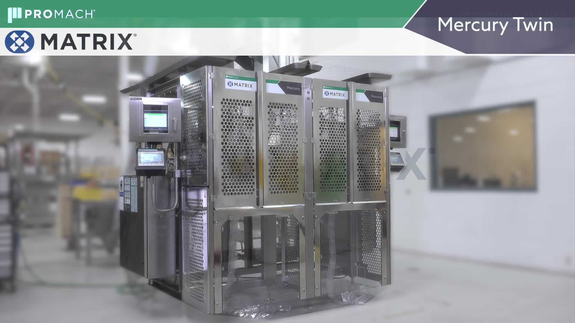 Matrix Mercury Packaging Cheese Curds Bagging at 45 Bags per Minute ...