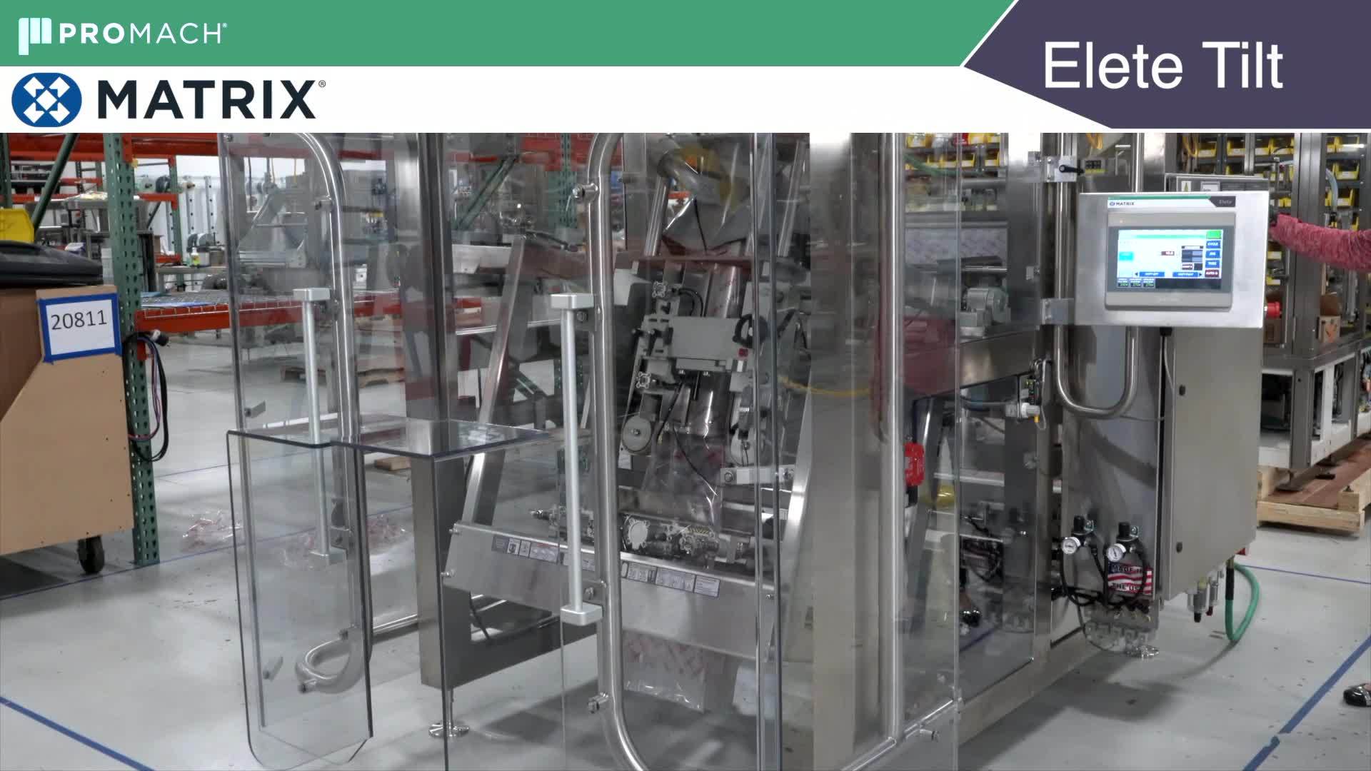 Matrix Elete Vertical Form Fill Seal Packaging | Matrix