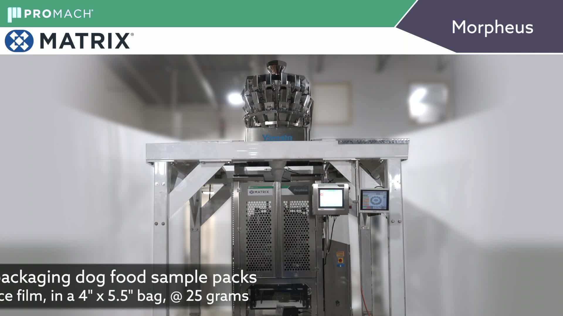 Matrix Mercury Packaging Cheese Curds Bagging at 45 Bags per Minute ...