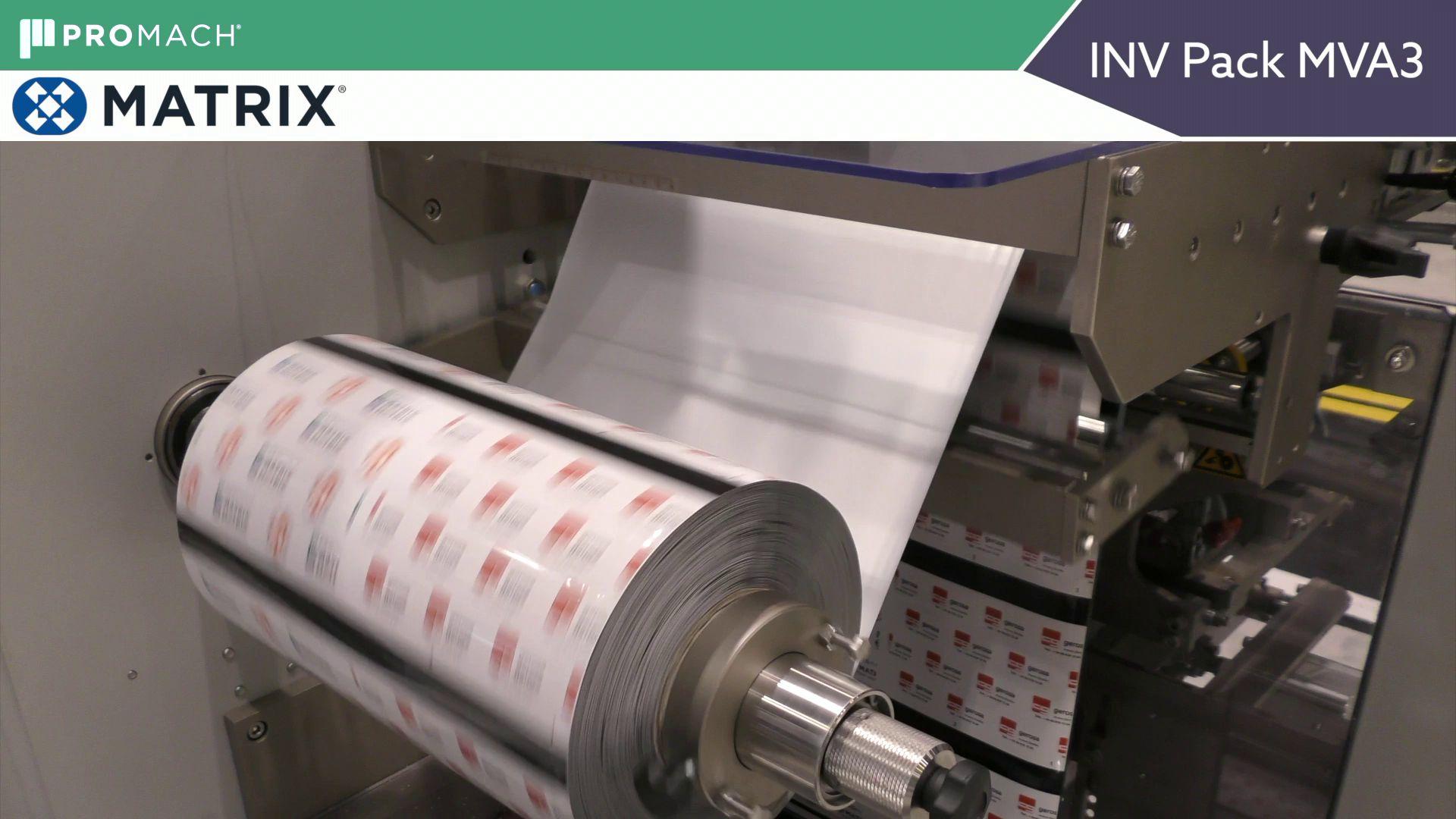 Matrix & INV Pack Creates Sachets | Matrix